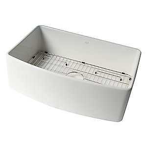 ALFI brand ABFC3020-W Kitchen Sink, White