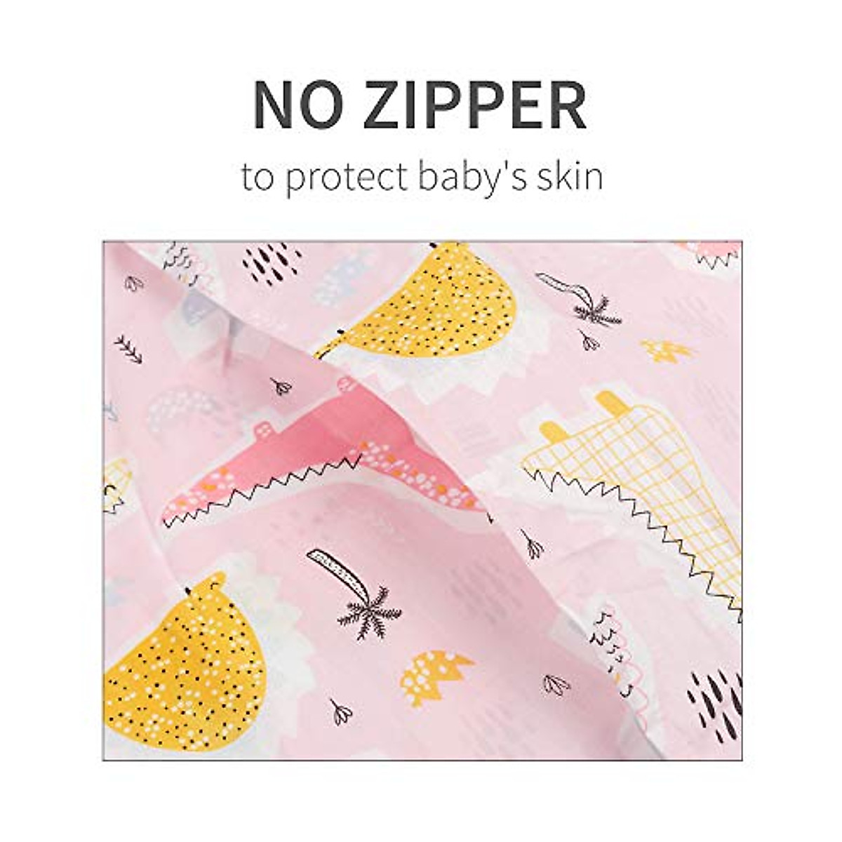 Babygoal 13x18 Toddler Pillowcases Set of 2, Fits Toddler Size Pillow, 100% Woven Cotton, Envelope Closure, Machine Washable Kids Pillow Case 2CFPW13-B