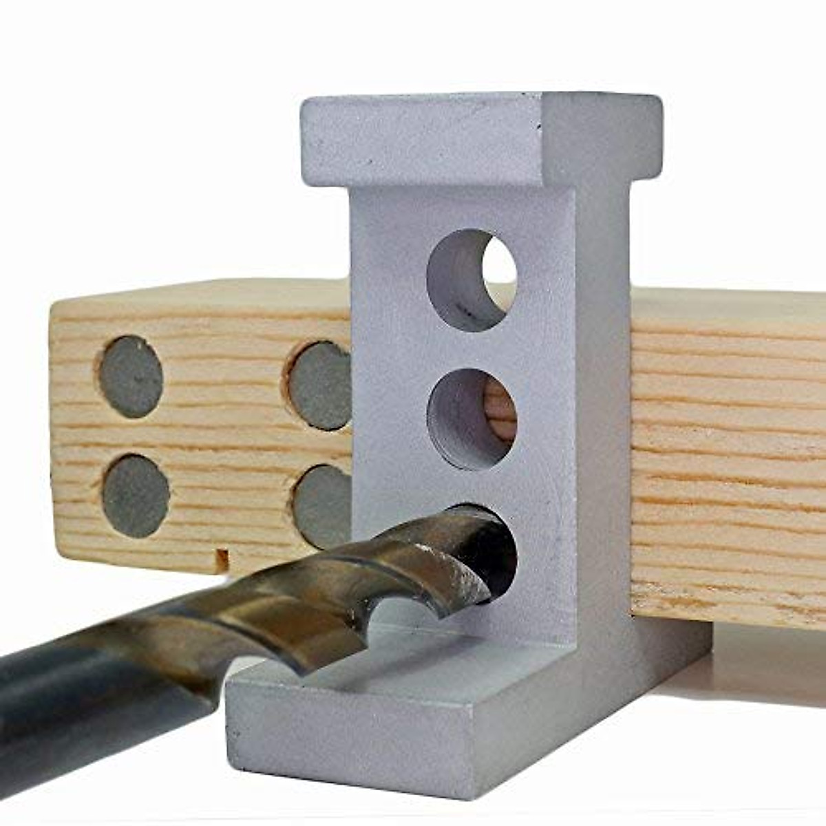 Red Dirt Derby Pinewood Car Weight Drilling Tool with 2oz Tungsten Incremental Weights