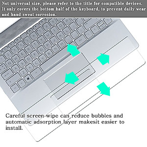 Puccy 2 Pack Film Protector, compatible with Toshiba Satellite Radius 11 11.6" Laptop TPU Keyboard TouchPad Trackpad Guard Cover Skin (Not Tempered Glass Screen Protectors)