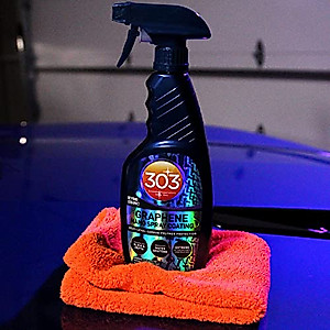 303 Graphene Nano Spray Coating - Next Level Carbon Polymer Protection, Enhances Gloss and Depth, Extreme Hydrophobic Protection, Beyond Ceramic, 15.5oz (30236CSR) Packaging May Vary, Blue