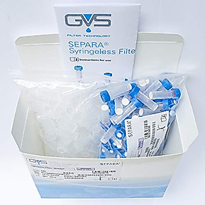 GVS Filter Technology, Separa Syringeless Filter Vial, NY Membrane, 0.2µm, 100/pk