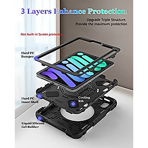 (Get 2) iPad Mini 6 8.3 Inch Black + iPad Mini 6 8.3 Inch Purple