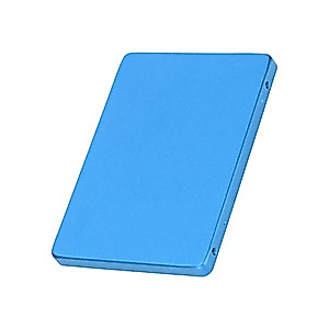 SSD Adapter Enclosure Kit, Aluminum Alloy SSD Adapter Enclosure with high Heat Dissipation for Office and Home Computer Blue