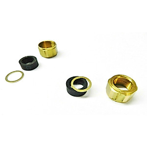 Sight Glass Steamer Parts 5/8" ID Gaskets, Washers, Nuts Steam Service Repair