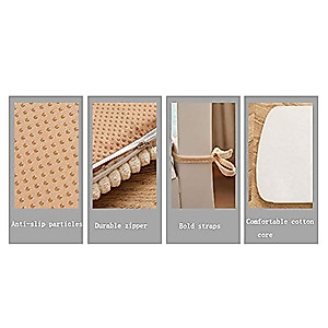 HJSQ Cushion Memory Foam Pads with Ties for Dining Chairs,Non Slip Kitchen Dining Chair Pad and Seat Cushion 6Pack (Grey 2, 6)