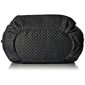 Vera Bradley Women's Denim Glenna Satchel Purse, Denim Navy, One Size