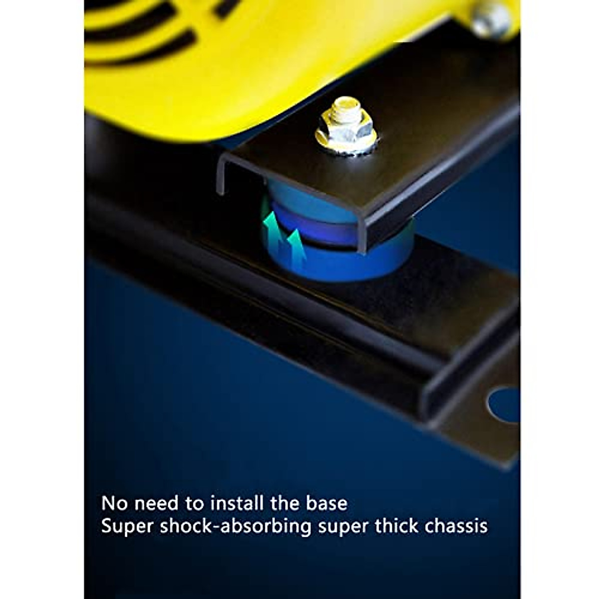 LeTkingok 5KW Electric Vehicle Gasoline Generator Range Extender Electric Start Automatic Frequency Conversion Electric Tricycle Generator (60V, Split Tank)