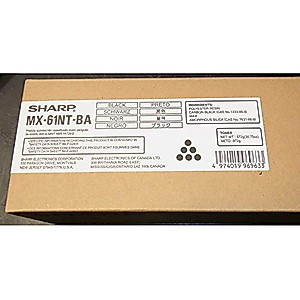 Sharp Mx60ntba Black Cartridge