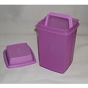 Tupperware Large Square Pick-a-Deli Container in Lavender Purple
