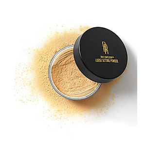 Black Radiance True Complexion Loose Setting Powder, Banana, 0.64 Ounce