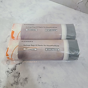 WJXWHSWX Convenient household drawstring plastic garbage bags