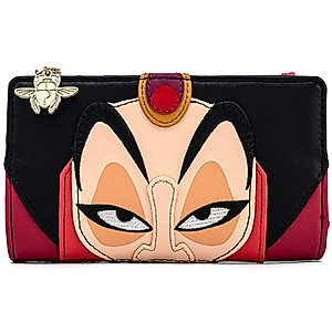 Loungefly Disney Aladdin Jafar Cosplay Faux Leather Flap Wallet