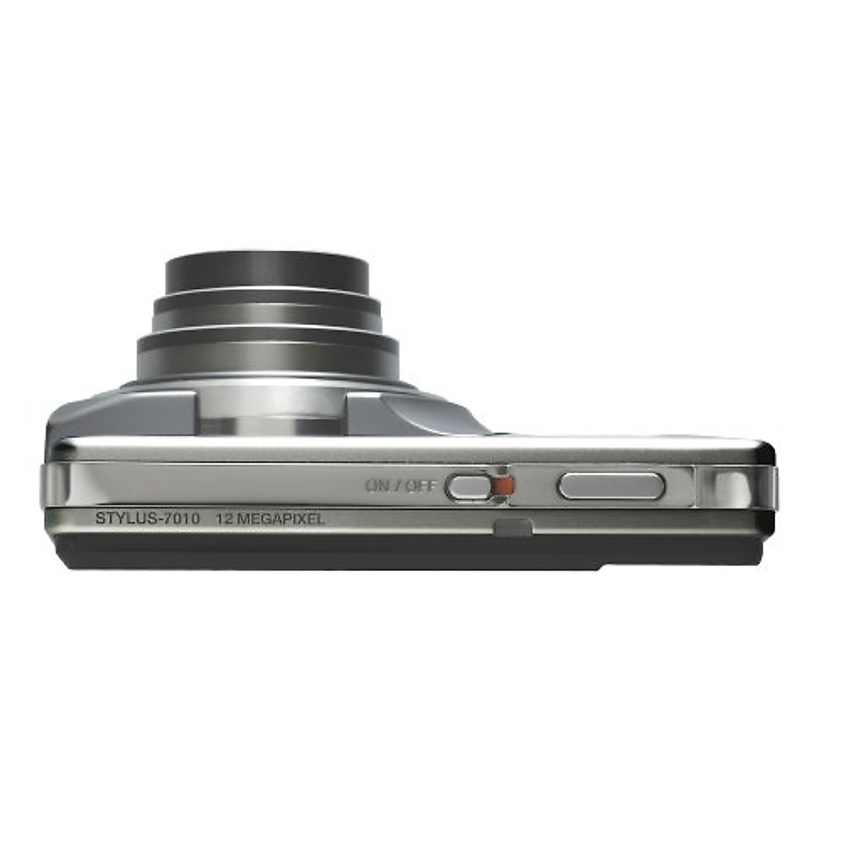 Olympus Stylus 7010 12MP Digital Camera with 7x Dual Image Stabilized Zoom and 2.7 inch LCD (Silver)