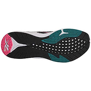 Reebok FUSIUM Run 20 Shoe, White/Black/Acid Pink, 11 M US