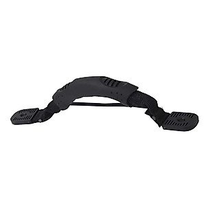 YiMusic 2 Pieces Black Kayak Side Mount Carry Handles with Bungee Screws and J Hook Suit for Kayak Boat Canoe Handles Hardwares