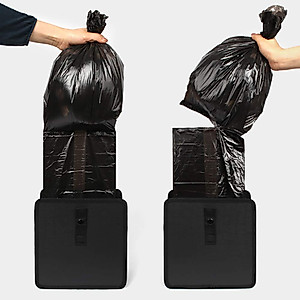 KMMOTORS Plastic bags for Car Trash Can, car garbage bags, car trash bags, trash bags for automotive (Jopps Medium & Aladdin Small)