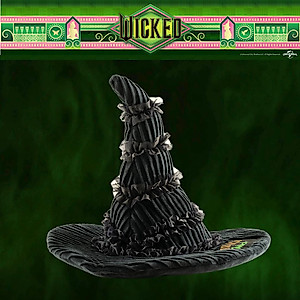 Franco Collectibles Wicked Elphaba's Witch Hat Bedding Super Soft Plush Decorative Throw Pillow, 14 in X 9 in, (Officially Licensed Product)