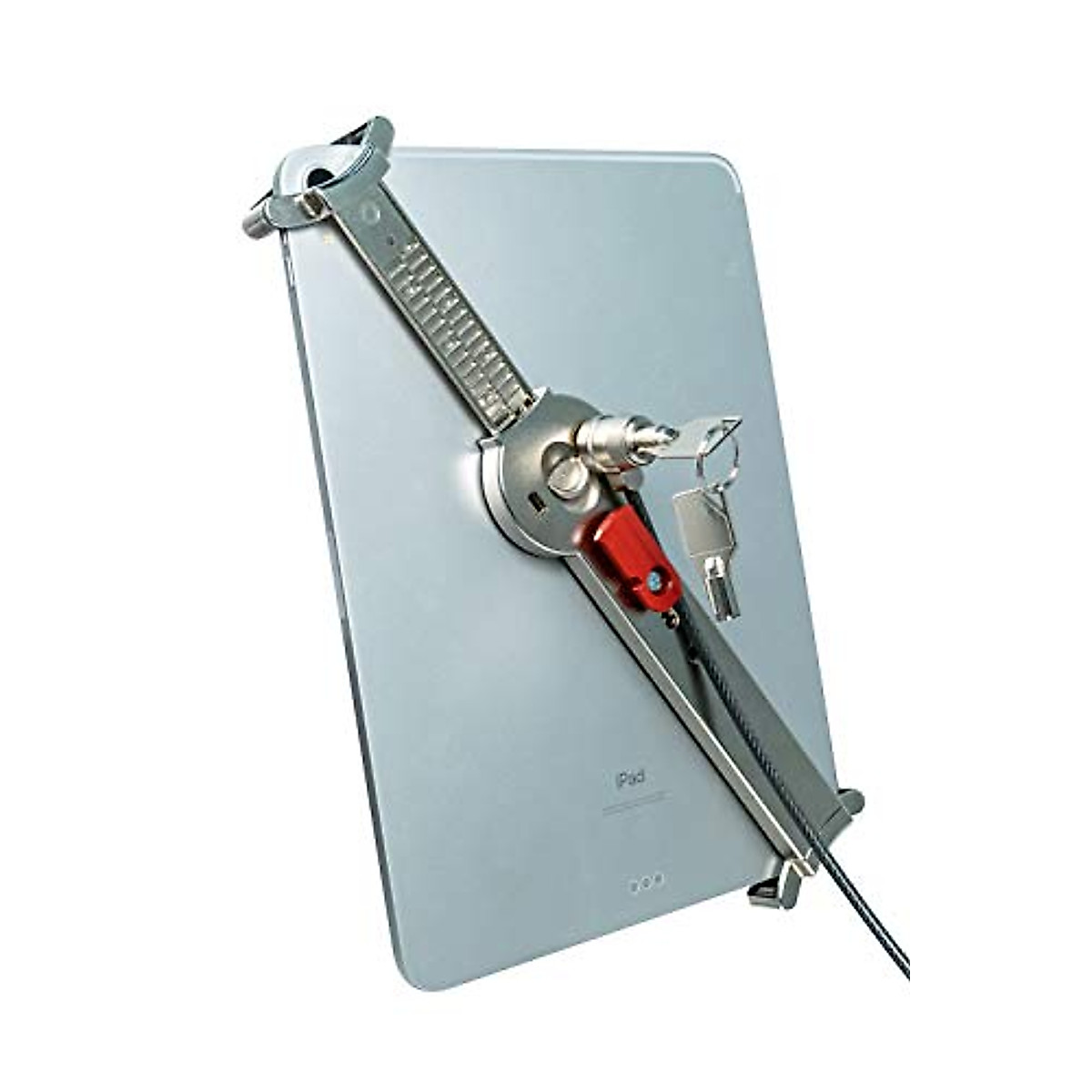 CTA Digital Adjustable Arm Grip Rotation Wall Mount for 8-12.75 Inch Tablets