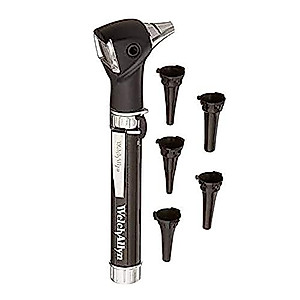 Welch Allyn Pocket Fiber Optic Otoscope Black (22840)