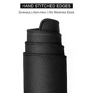 Auhoahsil Mouse Pad, Abstract Art Round Non-Slip Rubber Mousepad with Stitched Edges for Wireless Mouse Laptop Computer Gaming Office Travel Men Women Kids, Cute Design, 8.7 x 8.7 in, Stones