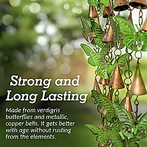 Ancient Graffiti ANCIENTAG1109 Shimmering Bells Butterflies (Set of 1)