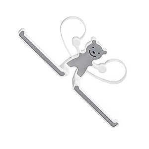 Bathroom Towel Rack, Hand Towel Bar Self Adhesive Wall Mounted Bathroom Towel Holder Kitchen Dishcloth Storage Rod, Towel Racks for Bathroom and Kitchen(Grey)