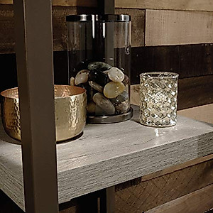 Sauder Manhattan Gate Tower Etagere, Mystic Oak Finish