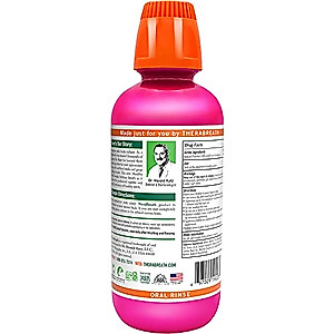 TheraBreath Cavity,Bad Breath Healthy Smile Dentist Formulated 24-Hour Oral Rinse, Sparkle Mint, 16 Ounce (Pack of 2)
