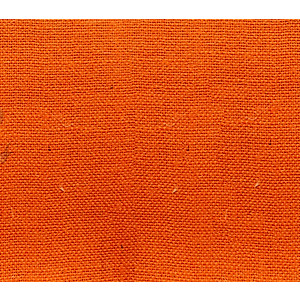 Burlap Fabric Orange Fabric / 60" Wide/Sold by The Yard
