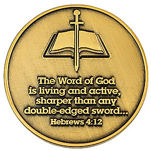 Pastors Coin, Pastor Appreciation Gift for Men and Women, Preacher Gifts, Humble Servant Token for Ministers, for Pastors Wife, Bishops, and Priests, Christian Religious Prayer Token