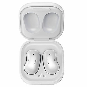 Urbanx Street Buds Live True Wireless Earbud Headphones for Samsung Galaxy S21 5G - Wireless Earbuds w/Hands Free Controls - White (US Version with Warranty)