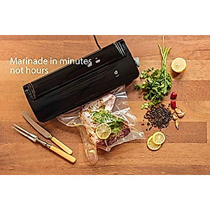 Nutri-Lock Vacuum Sealer Bags, 50 Pint (6x10) & 50 Quart (8x12) & 50 Gallon (11x16) Vac Seal Bags, Commercial Grade with BPA Free, Perfect for Sous Vide and Vac Storage