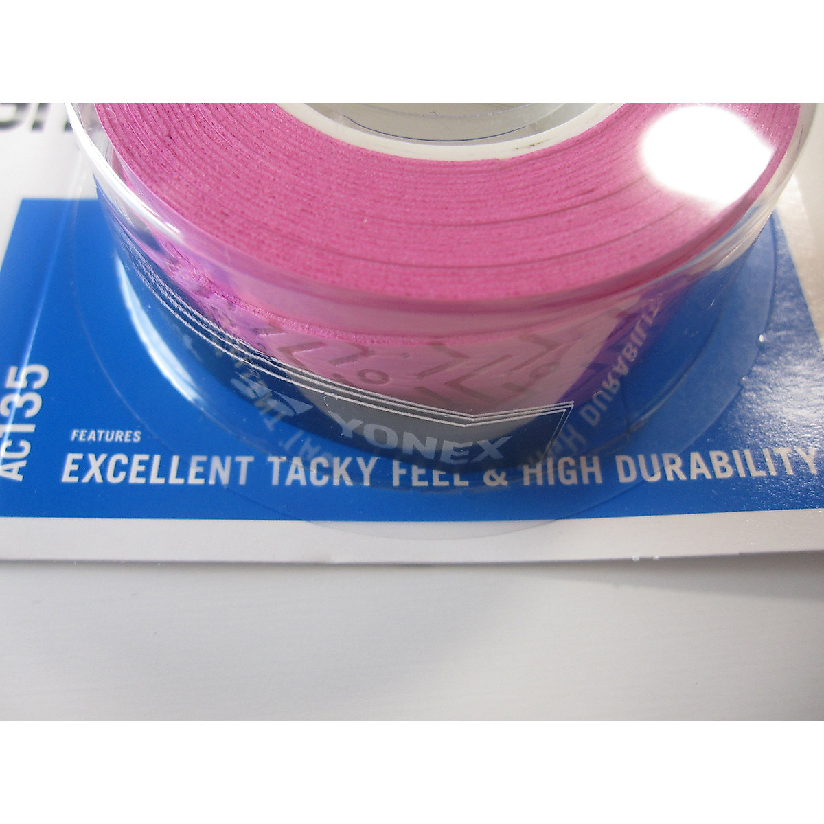 YONEX Wet Super Strong Grip Ac135 (3 Wraps) Pink (Ac135pf) 2015