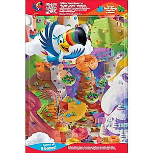 Kellogg's Froot Loops Cold Breakfast Cereal, Kids Cereal, Family Breakfast, Original, 10.1oz Box (1 Box)