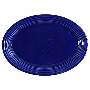 Fiesta 13.6" Large Oval Serving Platter |Twilight