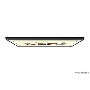 SAMSUNG 65-inch Class The Frame Customizable Bezel - Black (SCFT65BL/ZA, 2020 Model)