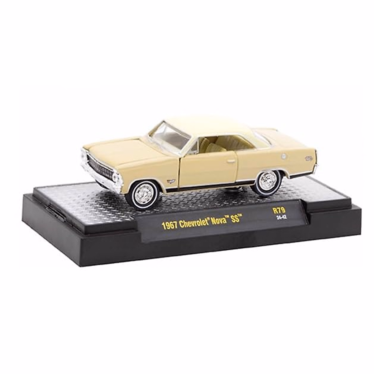 M2 Machines Detroit Muscle 1/64 Scale Diecast 32600-79 1967 Chevy Nova SS R79 24-42