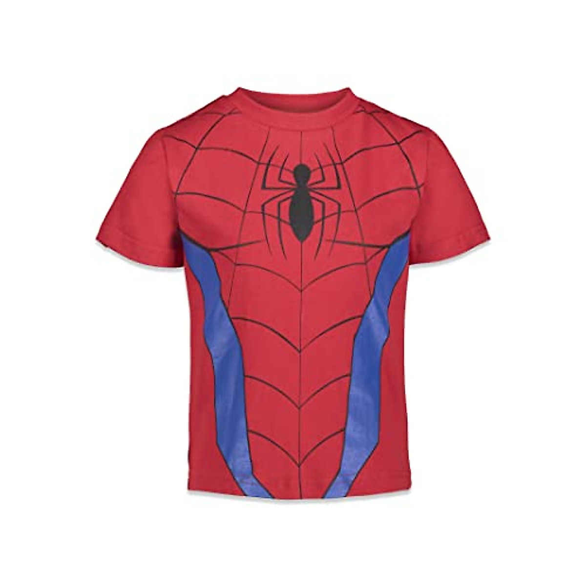 Marvel Spider-Man Spider-Verse Miles Morales Venom Little Boys 3 Pack T-Shirts Black/Red 7-8