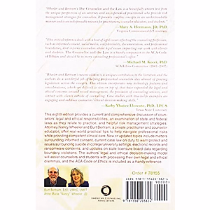 The Counselor and the Law: A Guide to Legal and Ethical Practice
