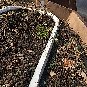 Blumat EasySoak 50’ Automatic Watering Slow Soaker Hose System for Gardens, Greenhouses, and Farms – Flow Restrictor, Adapters, and Fittings Included