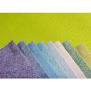 Faux Leather Sheets for Crafts, 16PCS/Set Leather Fabric 8.3" x 12"(21cm x 30cm) A4 Synthetic Leather Fabric Sheets for Leather Crafts Leather Earrings Bows Making Projects