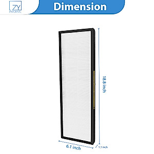 2 Pack NEA-F1 Post Filters and 10 Pack NEA-C1 Activated Carbon Pre Filters, Compatible with Eureka NEA120 and Toshiba CAF-W36USW