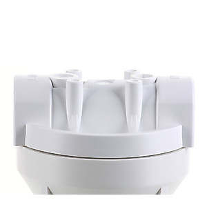 Hydronix HF3-10WHWH34, 10" White Housing with White Rib Cap for RO & Filtration Systems, 3/4" Ports