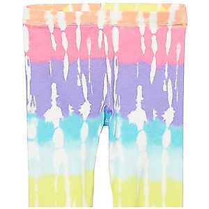 The Children's Place,Leggings 4-Pack,Eight Danielle Rainbow Dye_Simply White | GEM Purple | H/T Smoke | Lg Active Doodle Party_Bay Breeze,XXLarge(16)