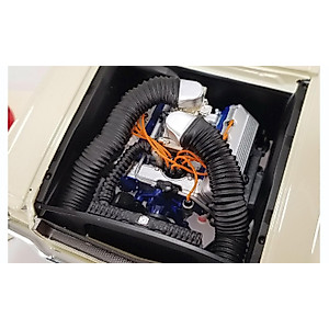 1965 A/FX Red and Cream Holman Moody Limited Edition to 636 Pieces Worldwide 1/18 Diecast Model Car by Acme A1801855