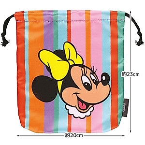 スケーター(Skater) Drawstring Bag, Minnie Mouse, Free Size