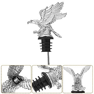Wine Stopper Wine Bottle Pourer: Wine Aerator Pourer Eagle Shaped Bottle Stopper Liquor Pour Spout Wine Cocktail Dispenser for Home Bar