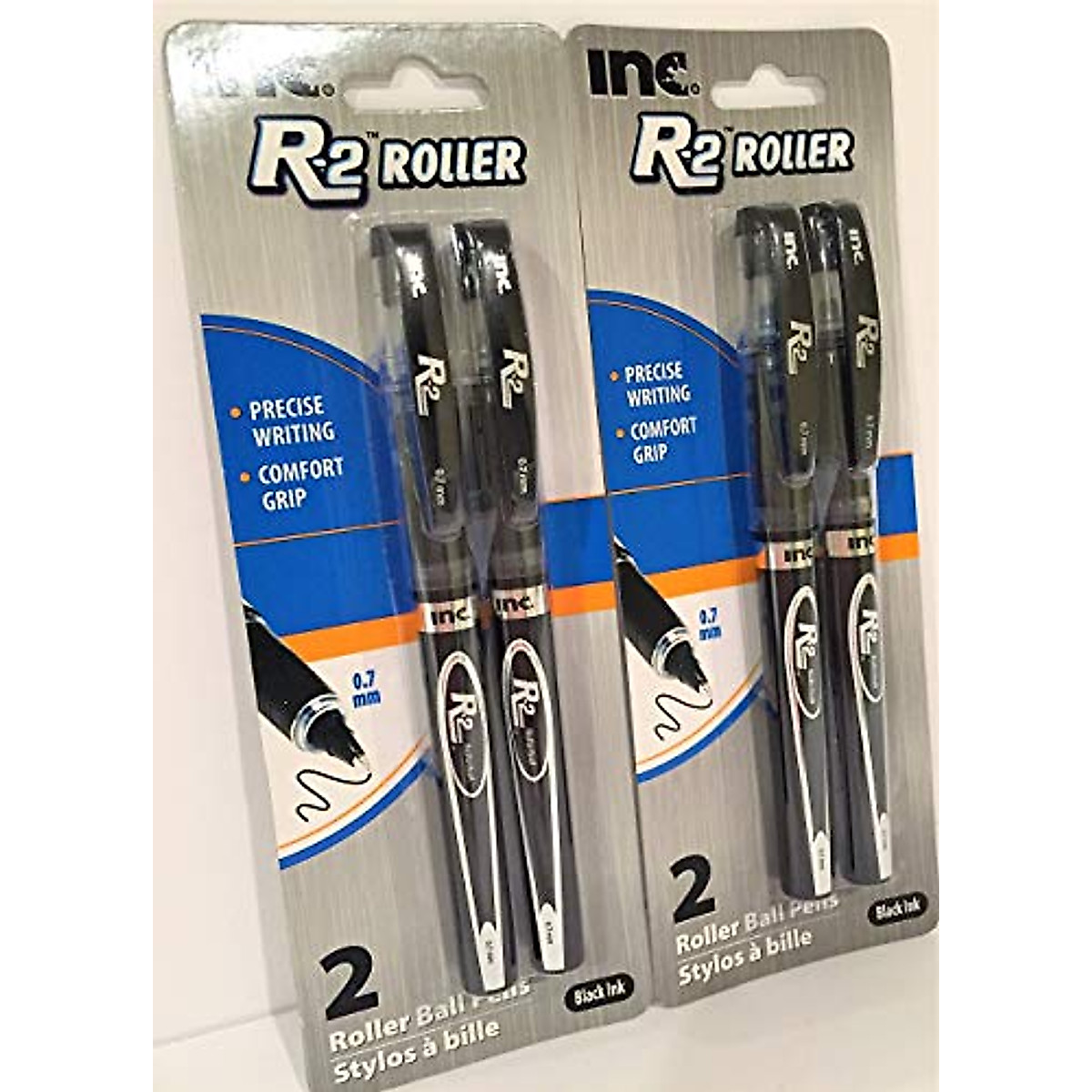 Inc. R-2 Roller Ball Pens (4 Count)