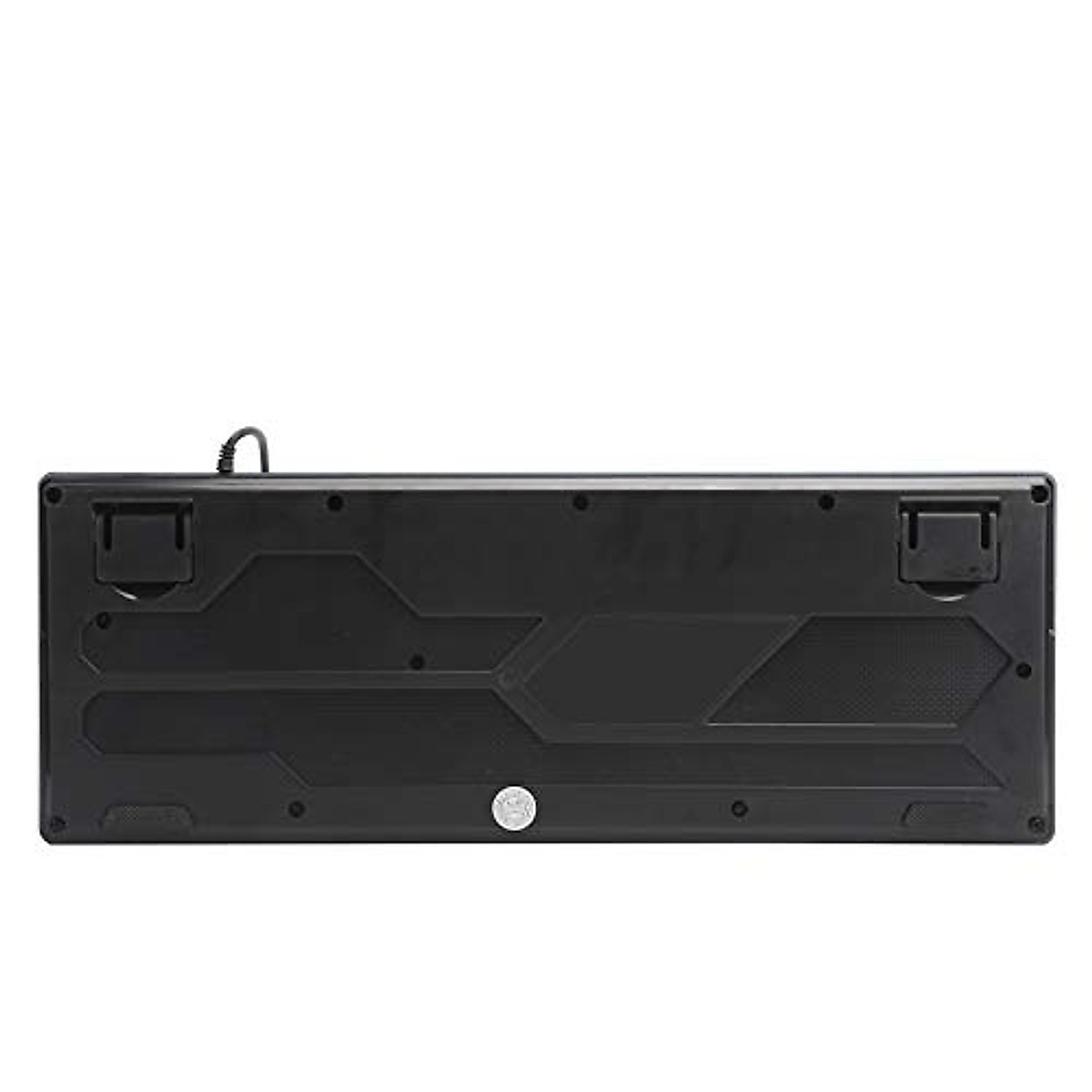 Gaming Keyboard, 87?Key USB Wired RGB Backlight Mechanical Gaming Keyboard for Desktop and Laptop Computers, with Ergonomic Floating Low-Key Cap